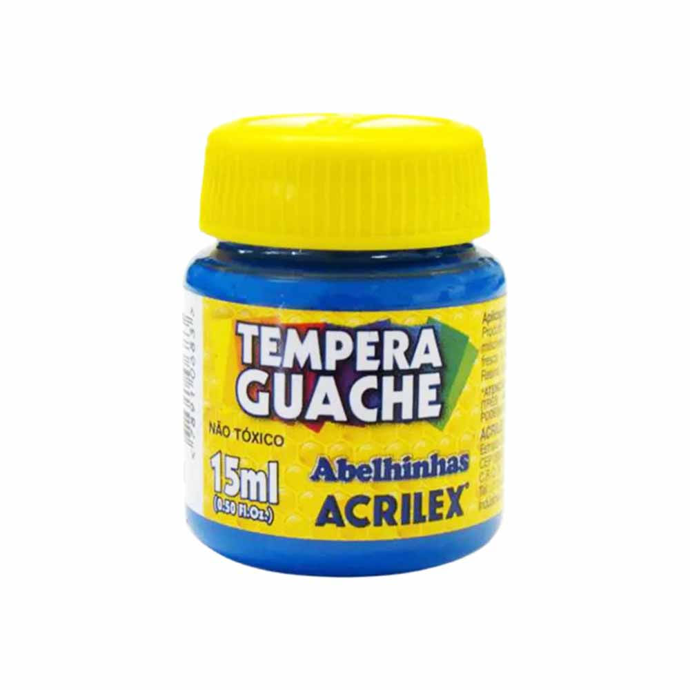 Tinta Guache 15ml Azul 559 Acrilex - 12UN - Atacado São Paulo ...